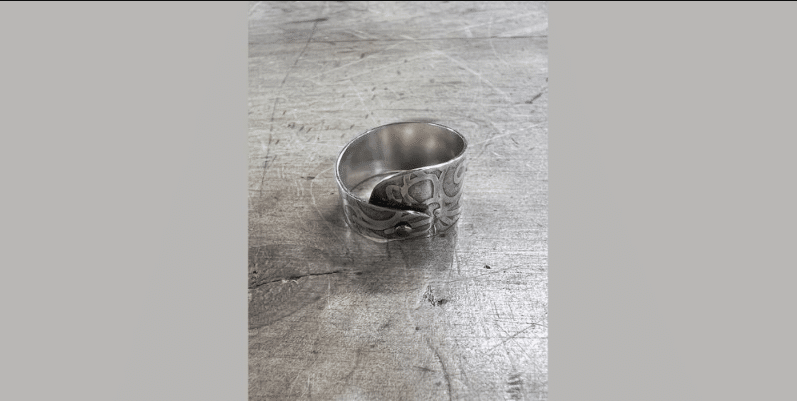 Riveting Sterling Ring - Incredible Towns
